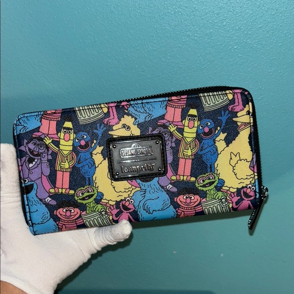 Loungefly | Bags | Loungefly Sesame Street Colorful Wallet | Poshmark